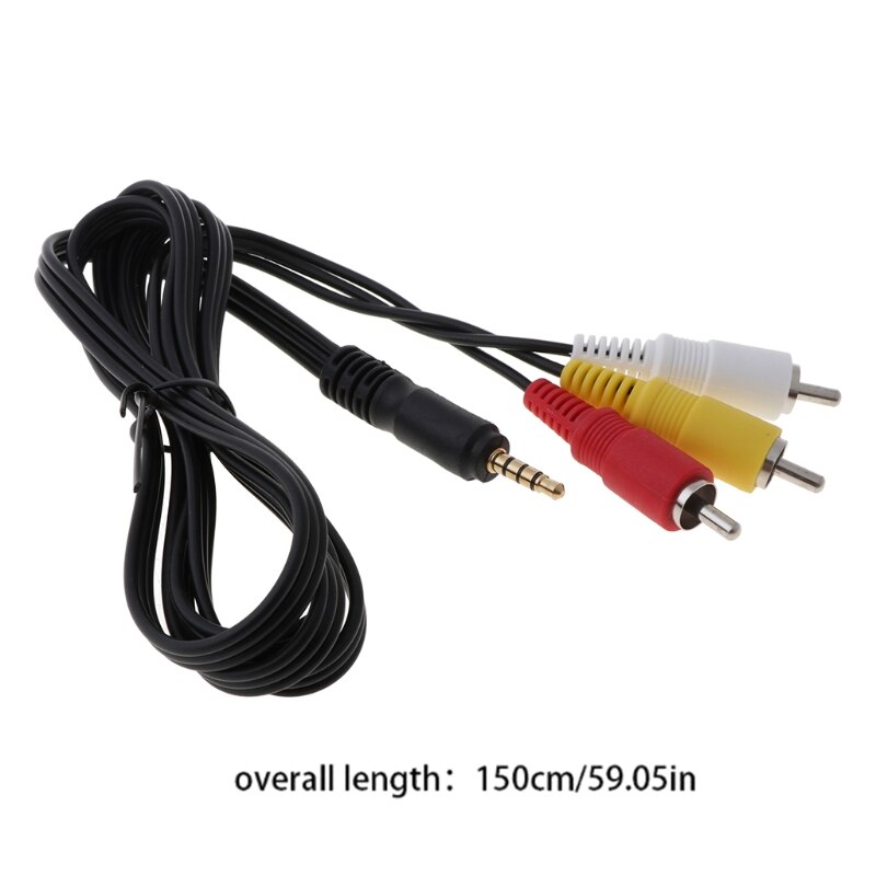 AV A/V Video TV Cable Cord Lead for canon DV Mini ... – Grandado