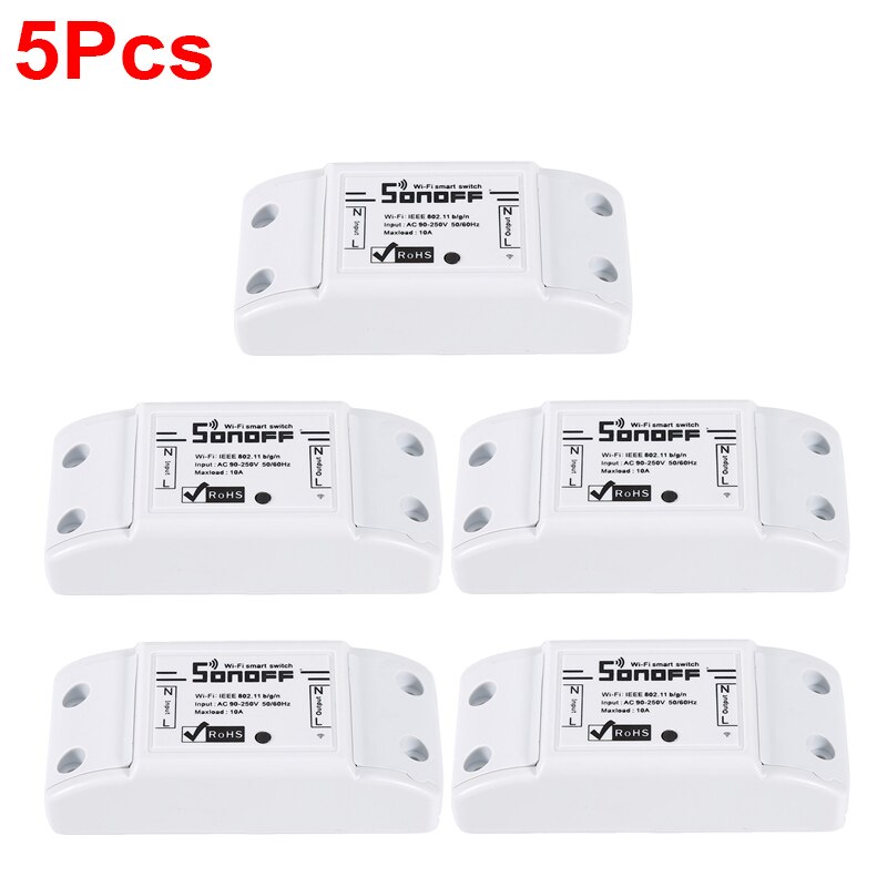 1/5Pcs Sonoff Basic Wireless Wifi Switch Remote Co... – Grandado