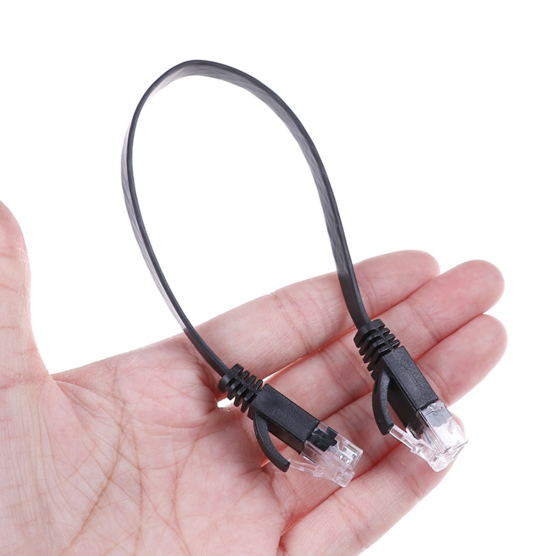 1pc 30cm Cat6 Network Cable Patch Cord RJ45 Slim H... – Grandado