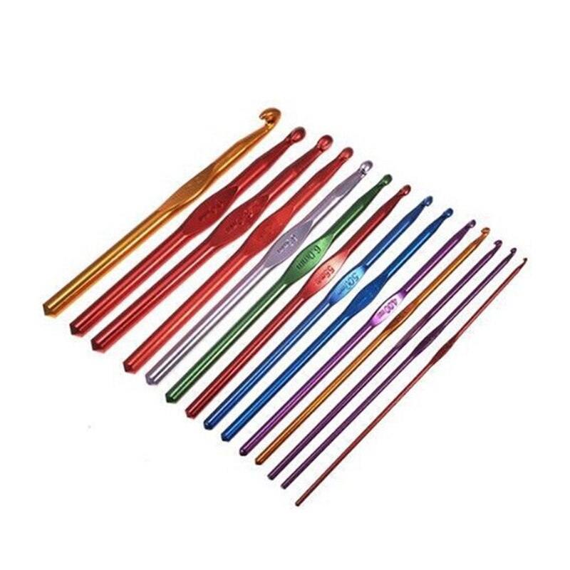 14pcs/set Sewing tools Hook Crochet Template Kit A... – Vicedeal