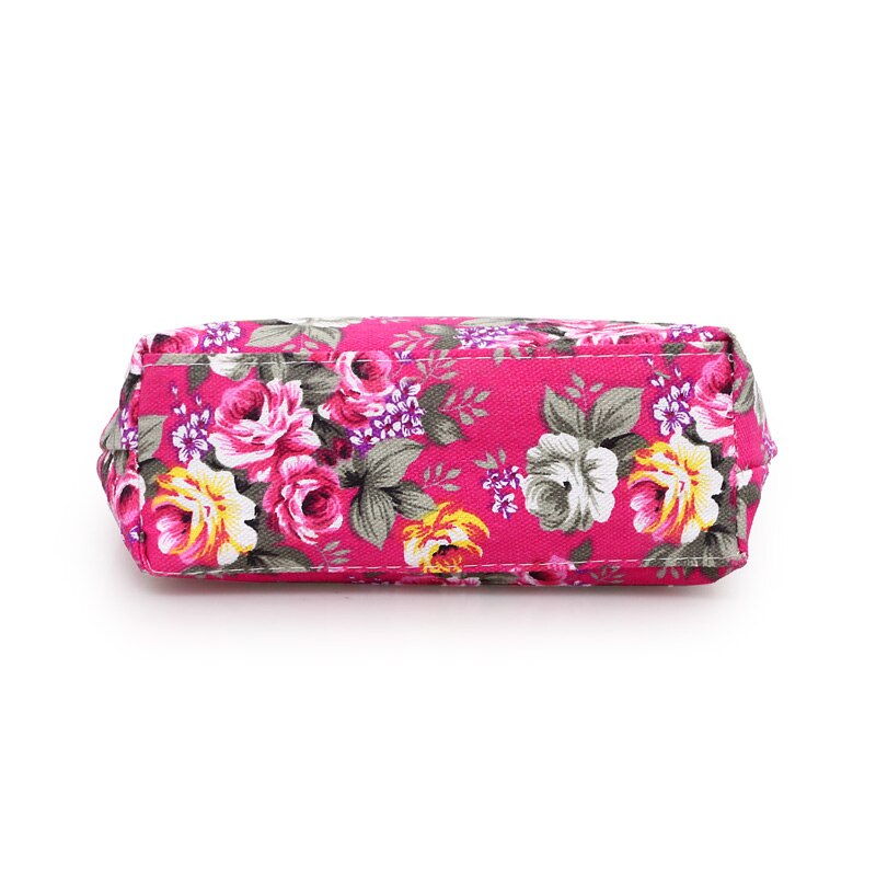 Women Floral Print Tote Purse Large Capacity Canva... – Vicedeal