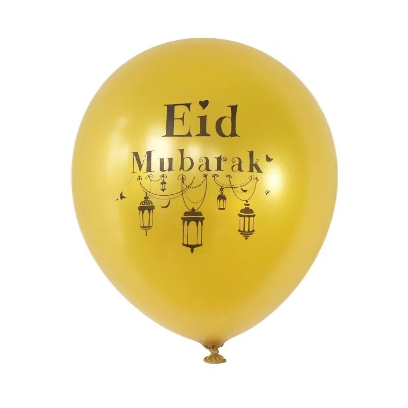 10Pcs Eid Mubarak Ballonnen Ballon Aid Moubarak De... – Vicedeal