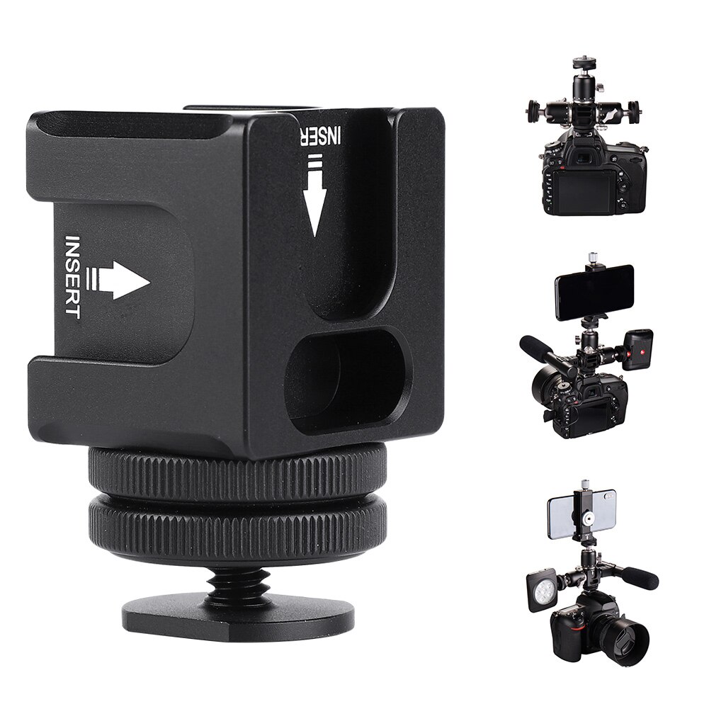 Aluminum alloy FS-04 Camera Rotating PT Four-head ... – Vicedeal