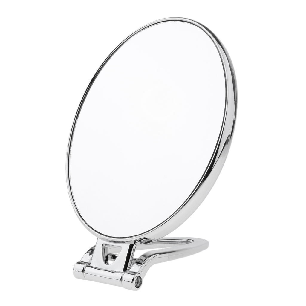Round Makeup Cosmetic Mirror Double Sided Folding ... – Grandado
