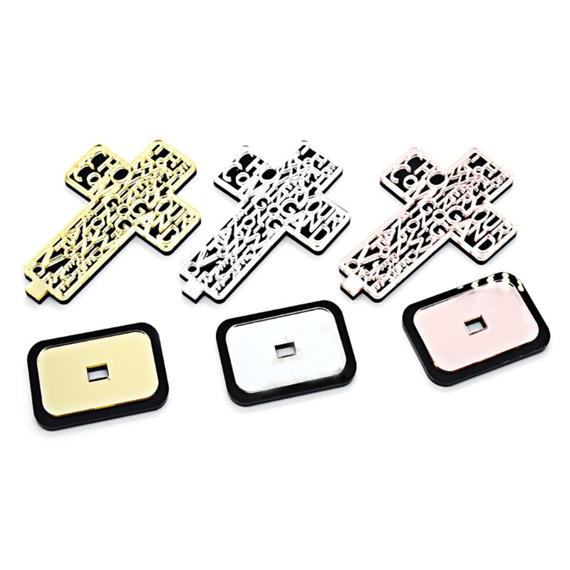 Acrylic Religious Scripture Cross Christ Catholic ... – Grandado