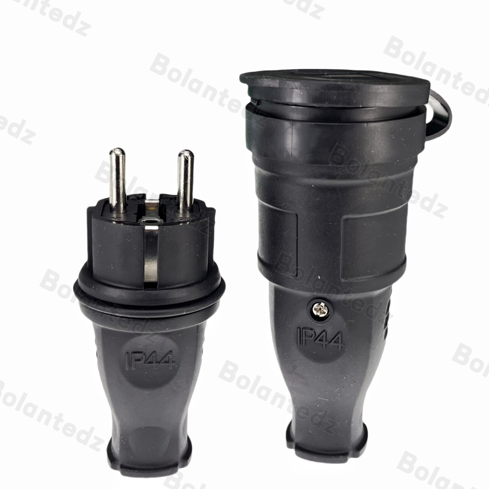 European Rubber Industrial Male or Female Plug Soc... – Grandado