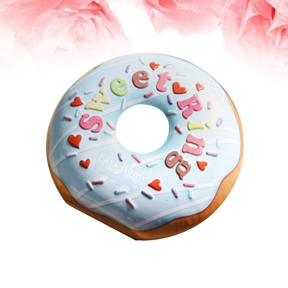 Tinplate Candy Boxes Donut Shaped Storage Tank Bis... – Grandado