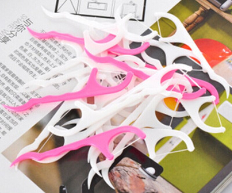 50pcs Oral Gum Teeth Clean Care Floss Thread Denta... – Grandado