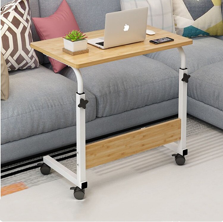 80x40CM Computer Table Height Adjustable Portable ... – Grandado