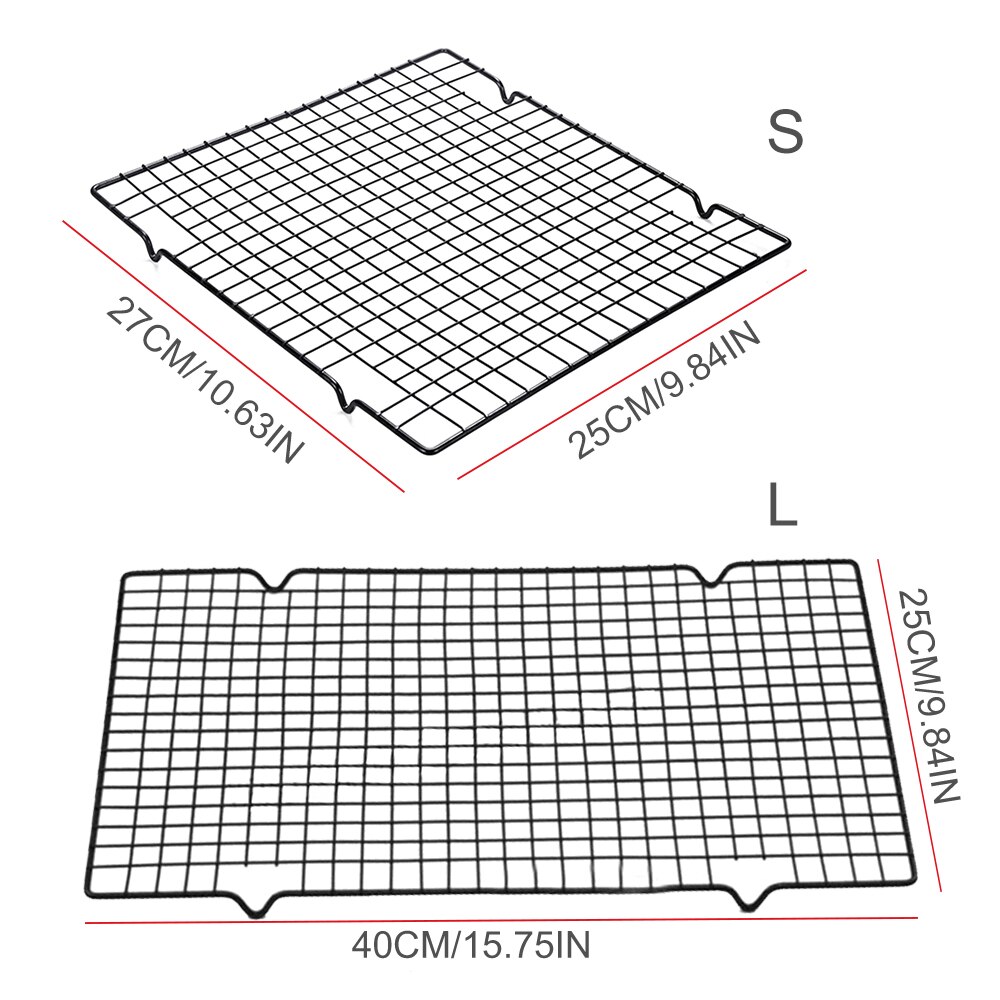 Cake Koelrek Anti-aanbak Metalen Taart Koeling Gri... – Grandado