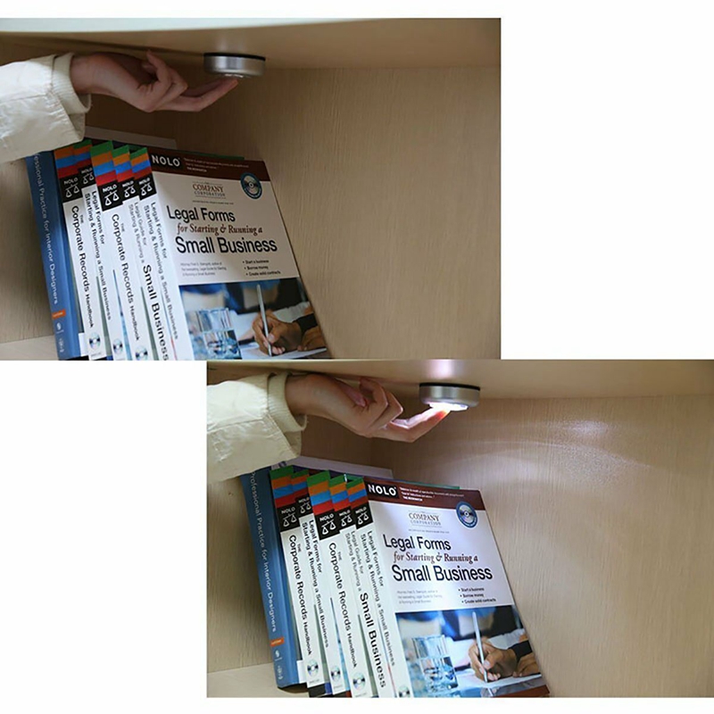 3 LED Touch Push Light Self-Stick On Click Battery... – Vicedeal