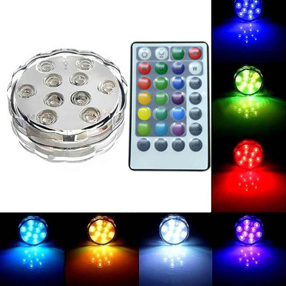 12 LED RGB Aquarium Light Waterproof Color Changin... – Grandado