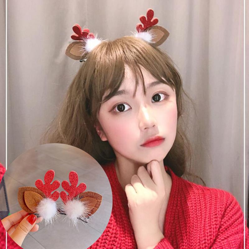 1 Pcs Meisje Leuke Kerst Mode Haar Clips Herten Ho... – Grandado