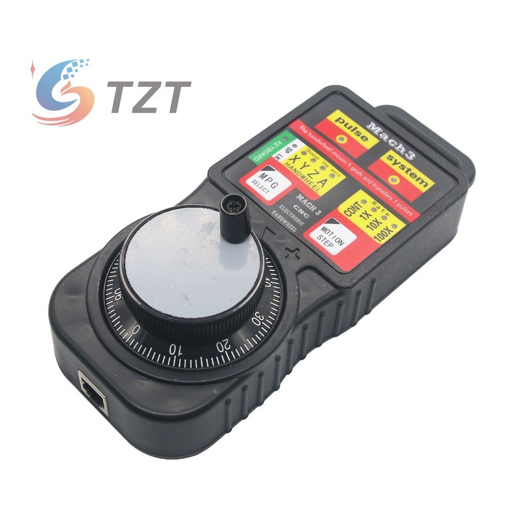 TZT CNC MACH3 Wireless Electronic Handwheel 4-Axis... – Grandado TZT CNC MACH3 Wireless Electronic Handwheel 4-Axis... – Grandado