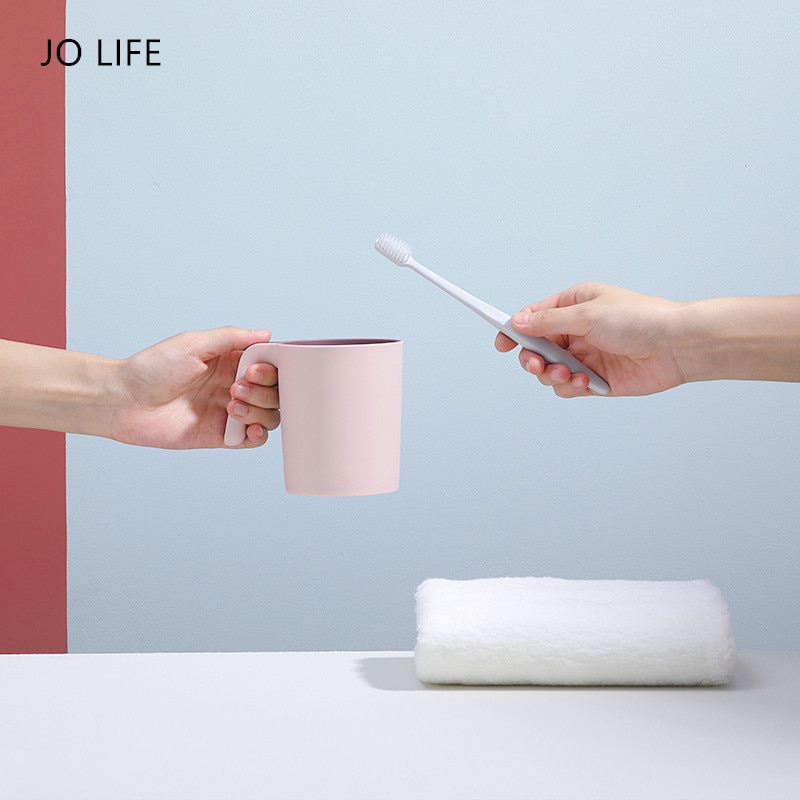 JO LIFE Bathroom Portable Anti Slip Tooth Cup Nord... – Grandado