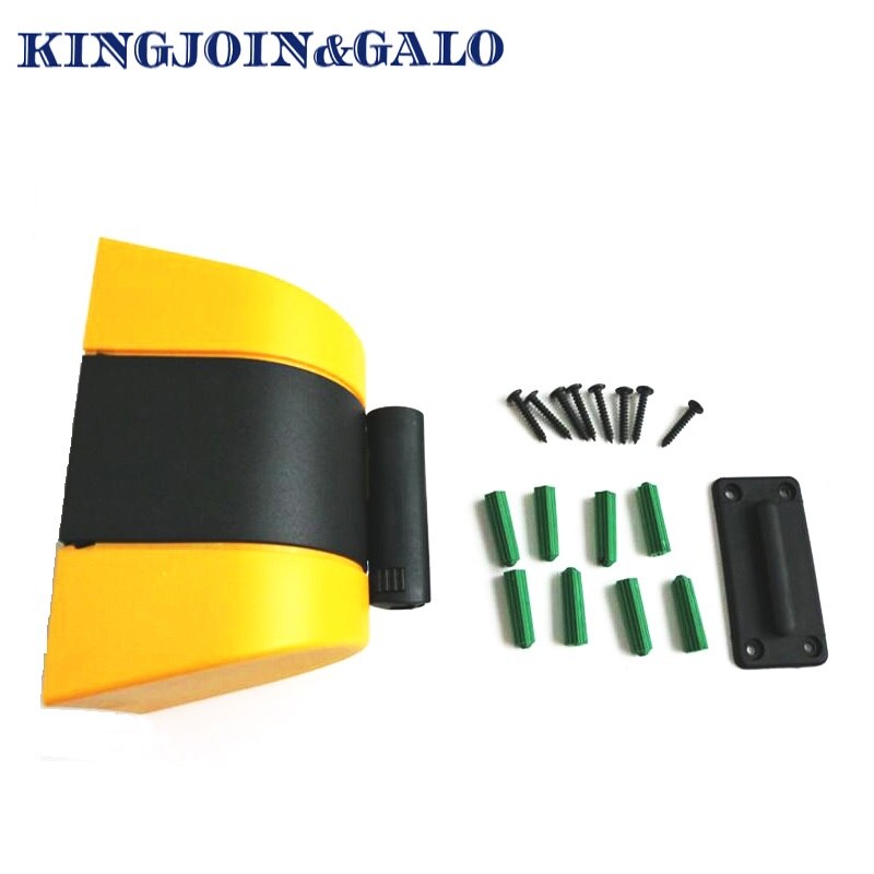 10m Belt Wall Amount Retractable Barrier Tape Safe... – Grandado