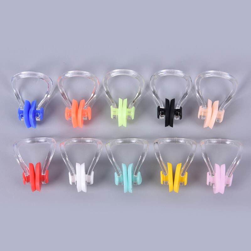 10pcs Soft Silicone Swimming Nose Clip Comfortable... – Vicedeal