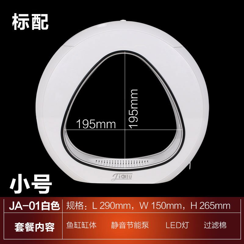 Mini Acryl Creatieve Desktop Aquarium Voeden Gat A... – Vicedeal