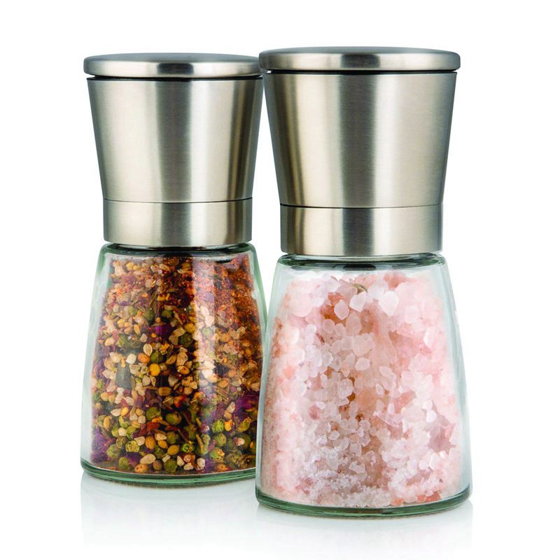 1 Set Van Twee Zout En Peper Molens, grond Met Dit... – Grandado