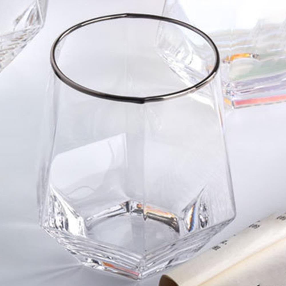 Phnom Penh Diamond Colorful Glass Cup Bar Hexagona... – Grandado