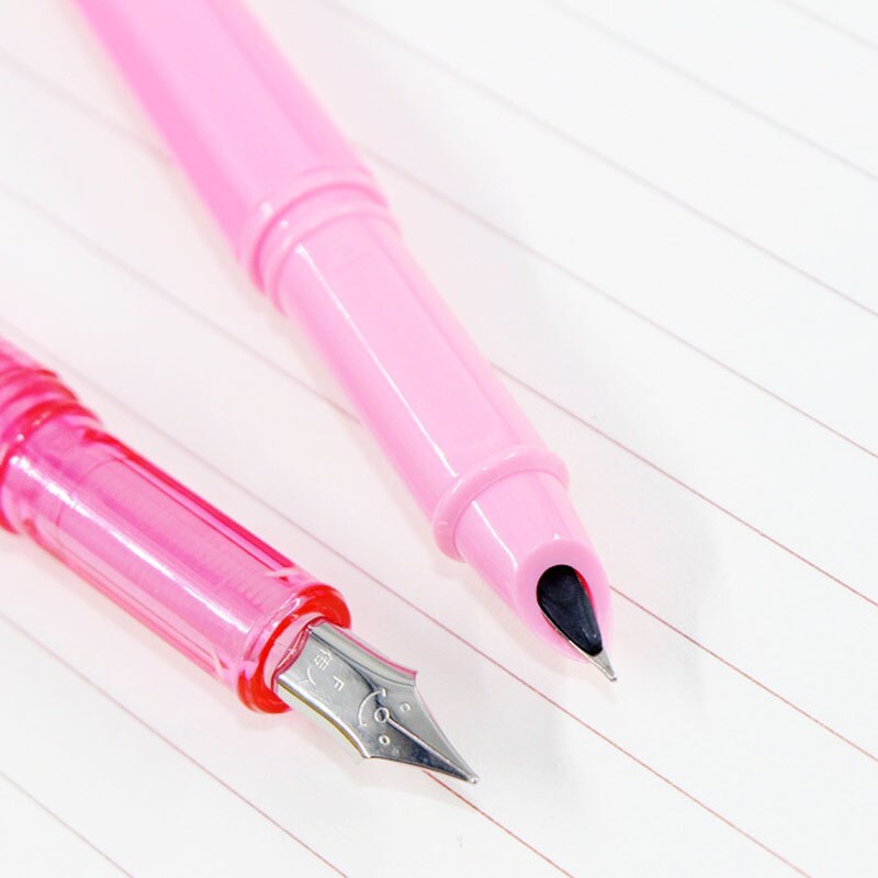 1 Set Leuke Candy Kleuren Ef/F Nib Vulpen Luxe Ink... – Grandado