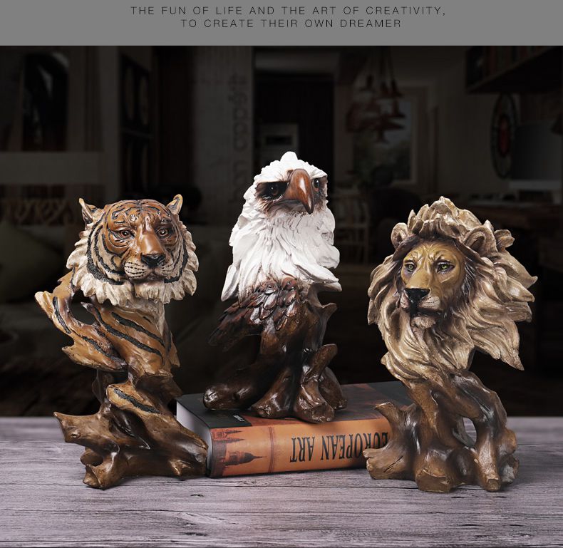 Moderne Creatieve Imitatie Hout Wortels Dier Stand... – Grandado