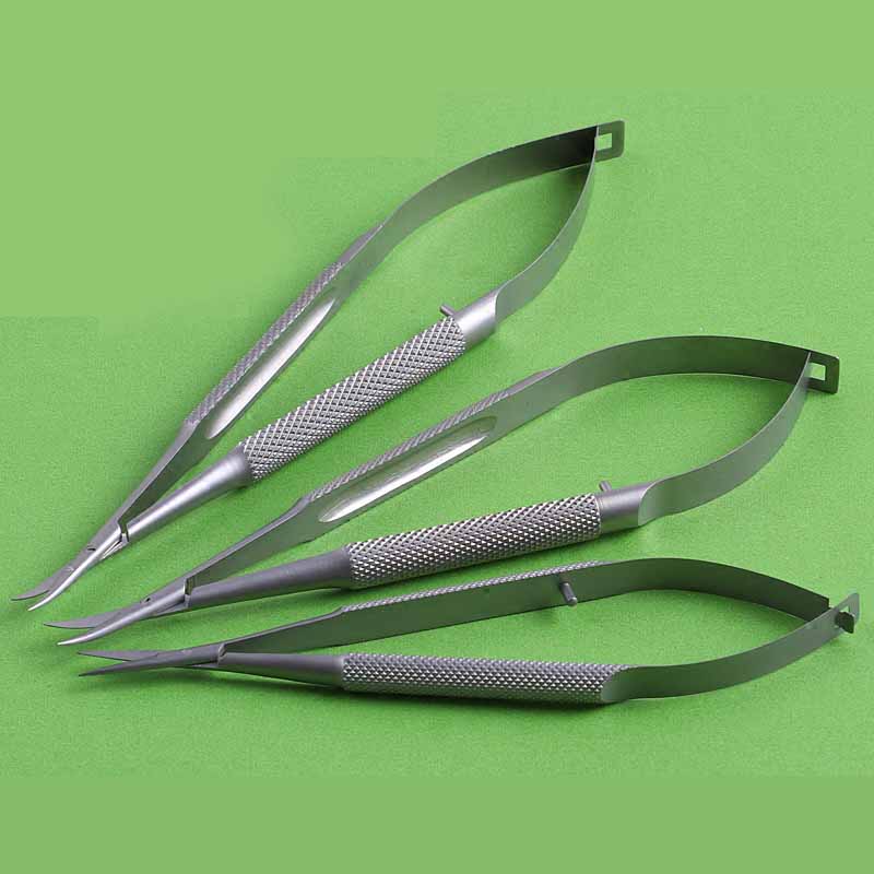 Microscopic instruments 12.5 cm micro scissors, Co... – Grandado