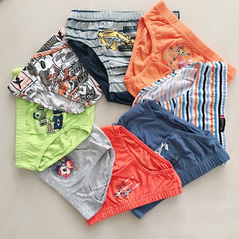 6/pcs Boy's underwear Children's briefs underwear ... – Grandado