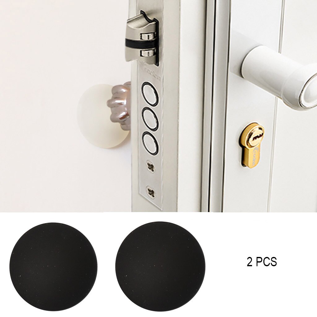 2/4PCS Crash Pad Door Stops Home Bedroom Rubber Do... – Grandado