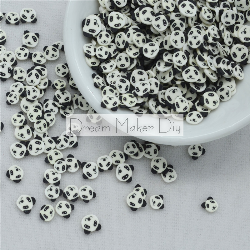 50g/lot Polymer Clay Sprinkles Animal Bear Panda F... – Vicedeal