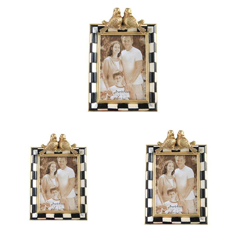 Vintage Resin Photo Frame Cupid Gold Photo Frames ... – Grandado