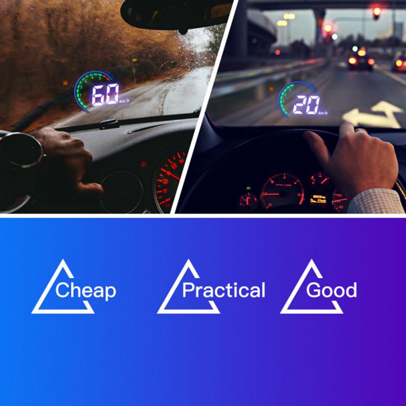 H6 Universal Color OBD Car HUD Head Up Display Ove... – Vicedeal