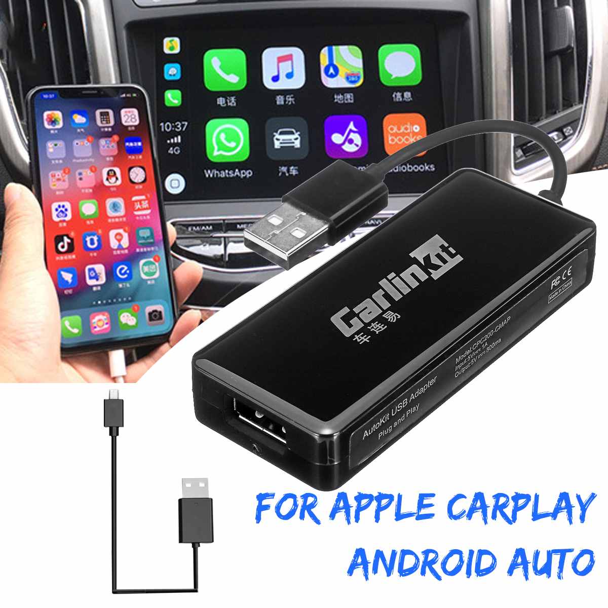 Carlinkit USB Smart Link Apple Carplay Dongle For ... – Grandado