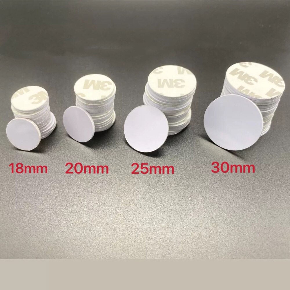 50Pcs 125 Khz Rfid Id 3M Sticker Coin Cards TK4100... – Vicedeal