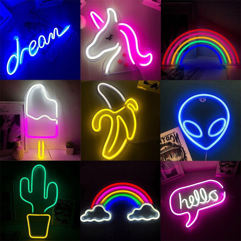Letrero de neón para LED neón, barra de neón, Fond... – Grandado
