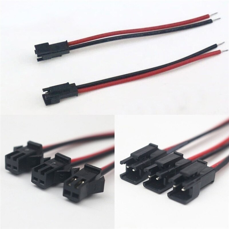 40pcs/set Wire Connector Male to Female Plug Termi... – Vicedeal