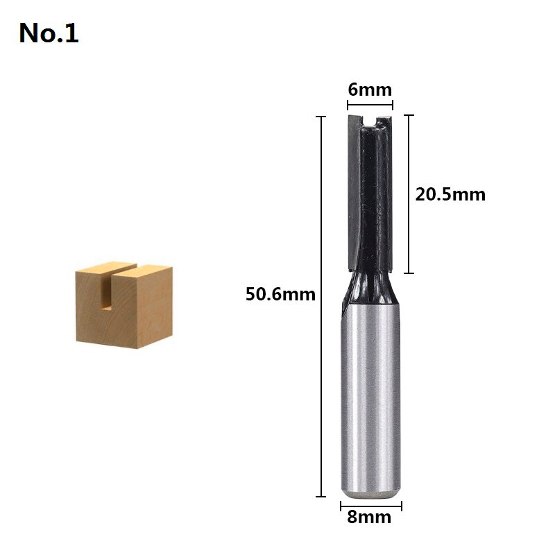 Xcan Flush Trim Router Bit 8Mm Schacht Template Pa... – Grandado