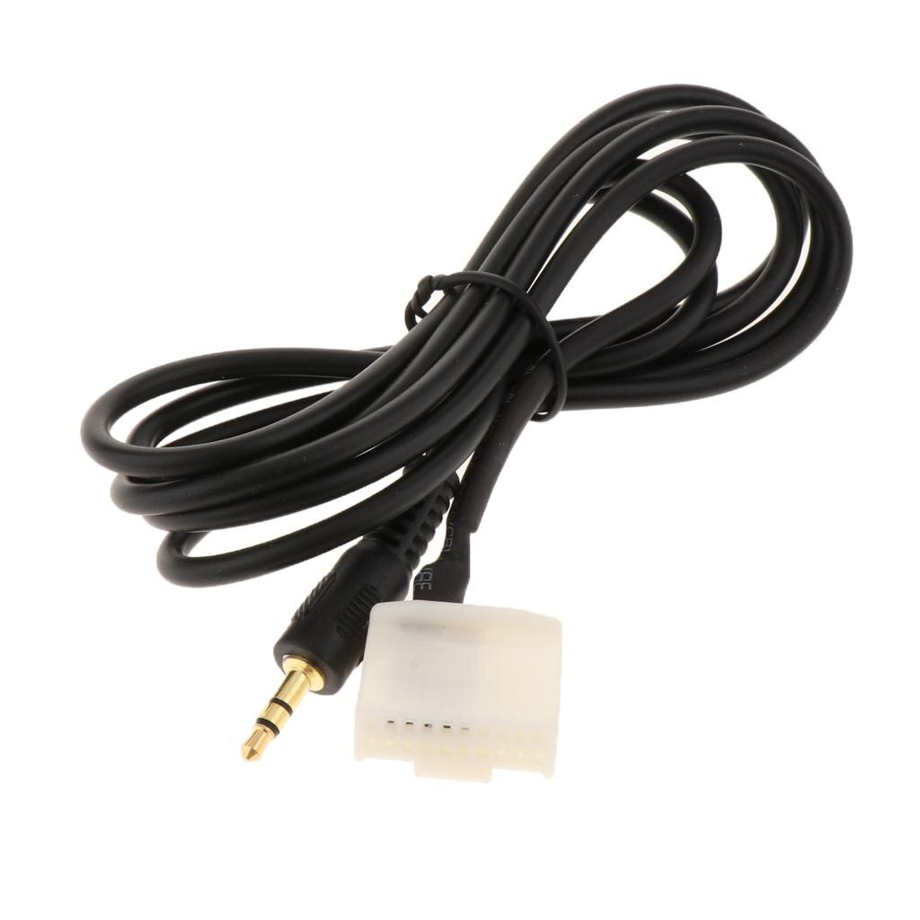 Bil aux input 3.5mm adapterkabel til toyota rav 4 ... – Grandado