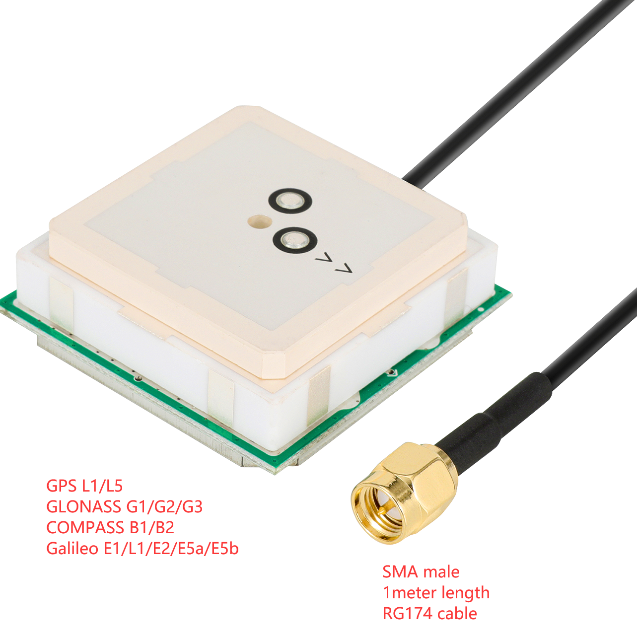 RTK GNSS L1 L5 Multi Band High Precision Antenna,m... – Vicedeal