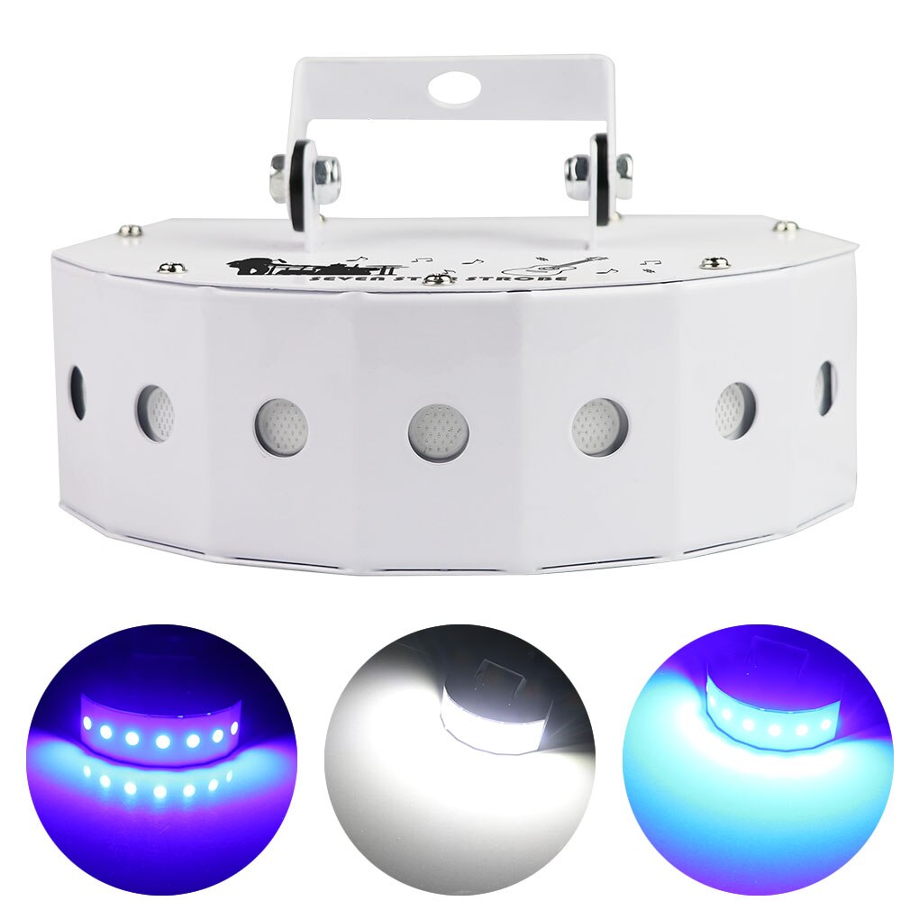 LED 7X15W White DJ Disco Strobe Light Sound Flash ... – Vicedeal
