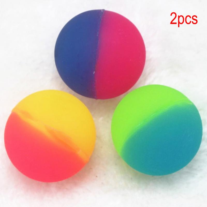 2PCS Double Color Luminous Bouncing Ball Glow Inte... – Grandado