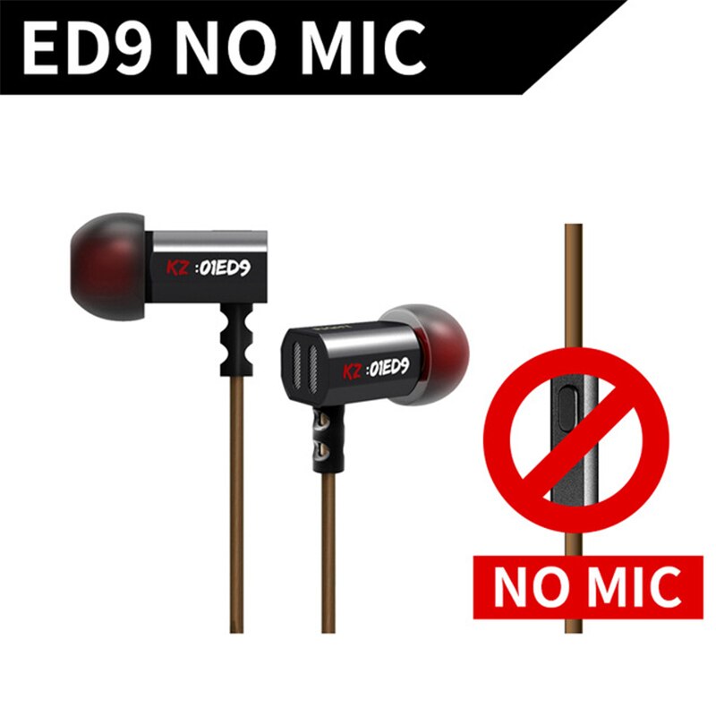 KZ ED9 Schwere Bass Ohrhörer Super Bowl Tuning Düs... – Vicedeal