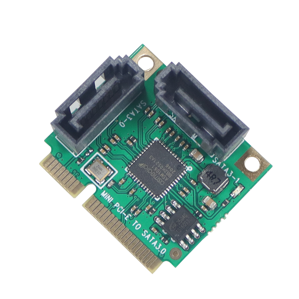 2 Poorten Mini Pci-E Pci Express Naar Sata 3.0 Con... – Grandado