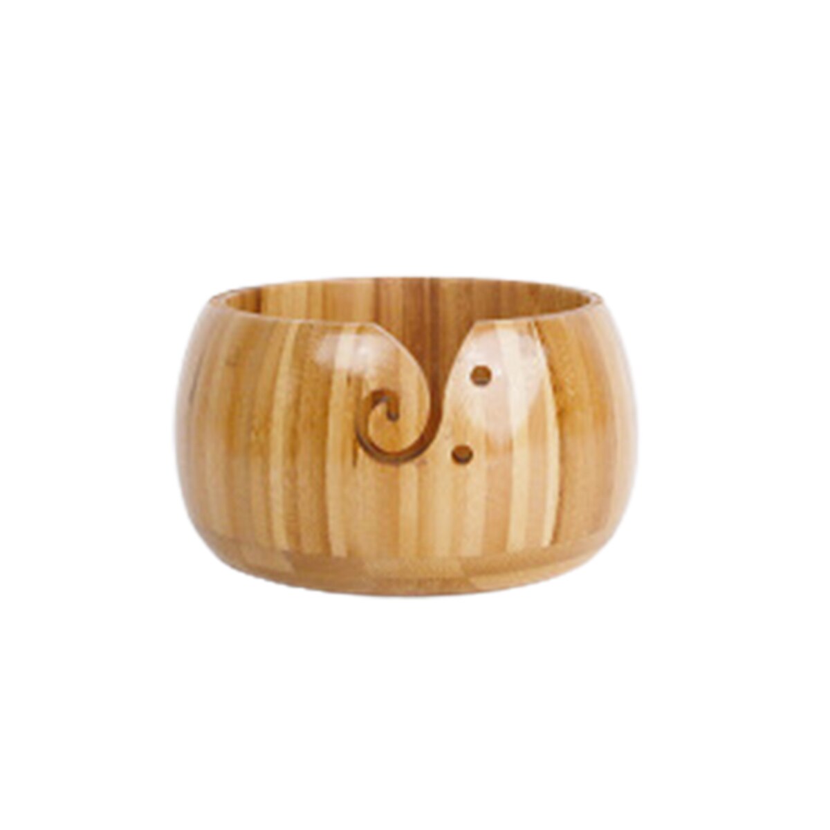 Nature Wool Bowl Handcrafted Round Woolen Yarn Bal... – Vicedeal