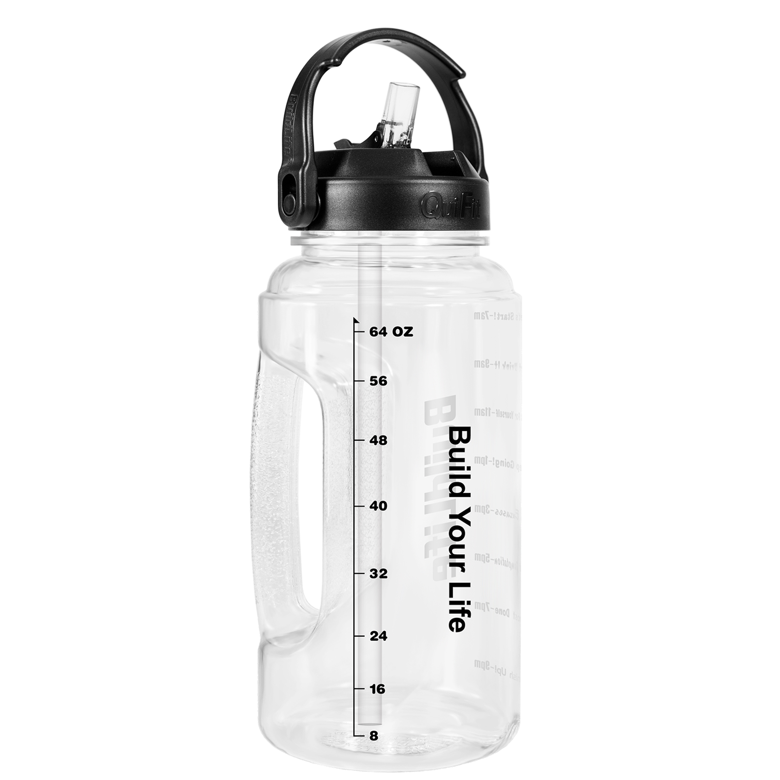 Quifit 2.2 Litre Water Bottle Motivational Half Ga... – Grandado