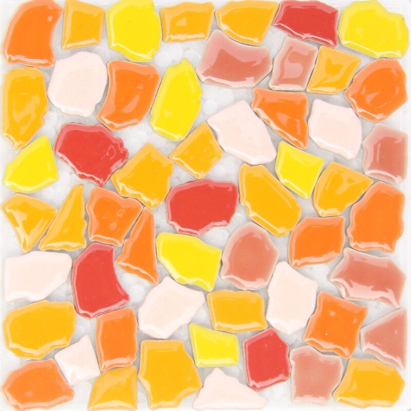 500Gram/Lot,Color choose ceramic free shape mosaic... – Grandado