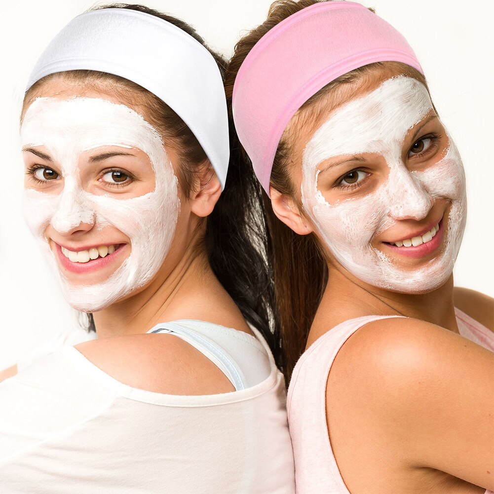 Dehnbar Waschbar Spa Schweiß Stirnband Make-Up Haa... – Vicedeal