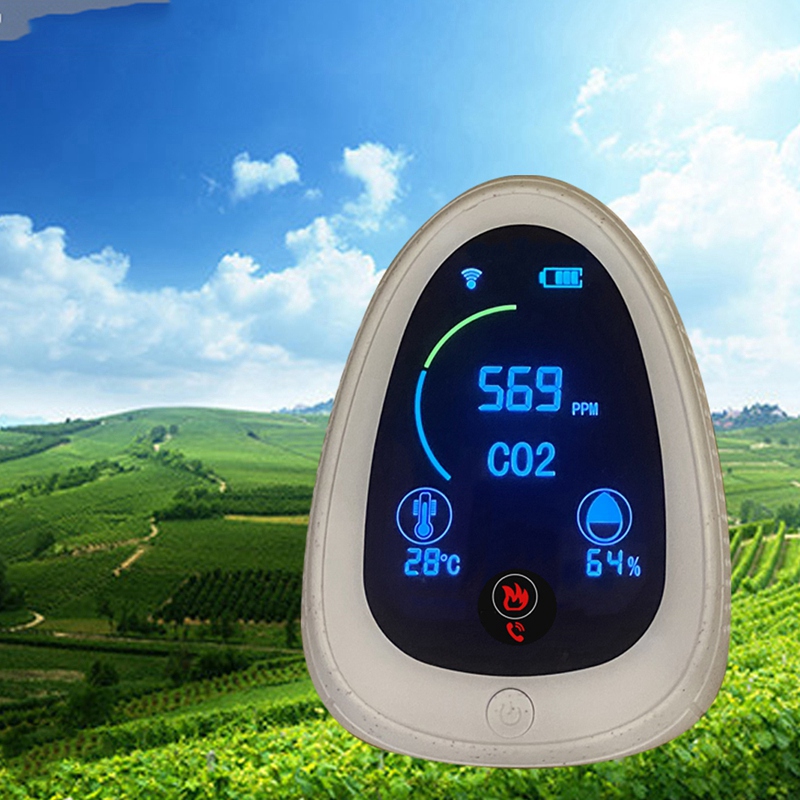 Retail Smart Wifi CO2 Meter Work With App,Portable... – Grandado