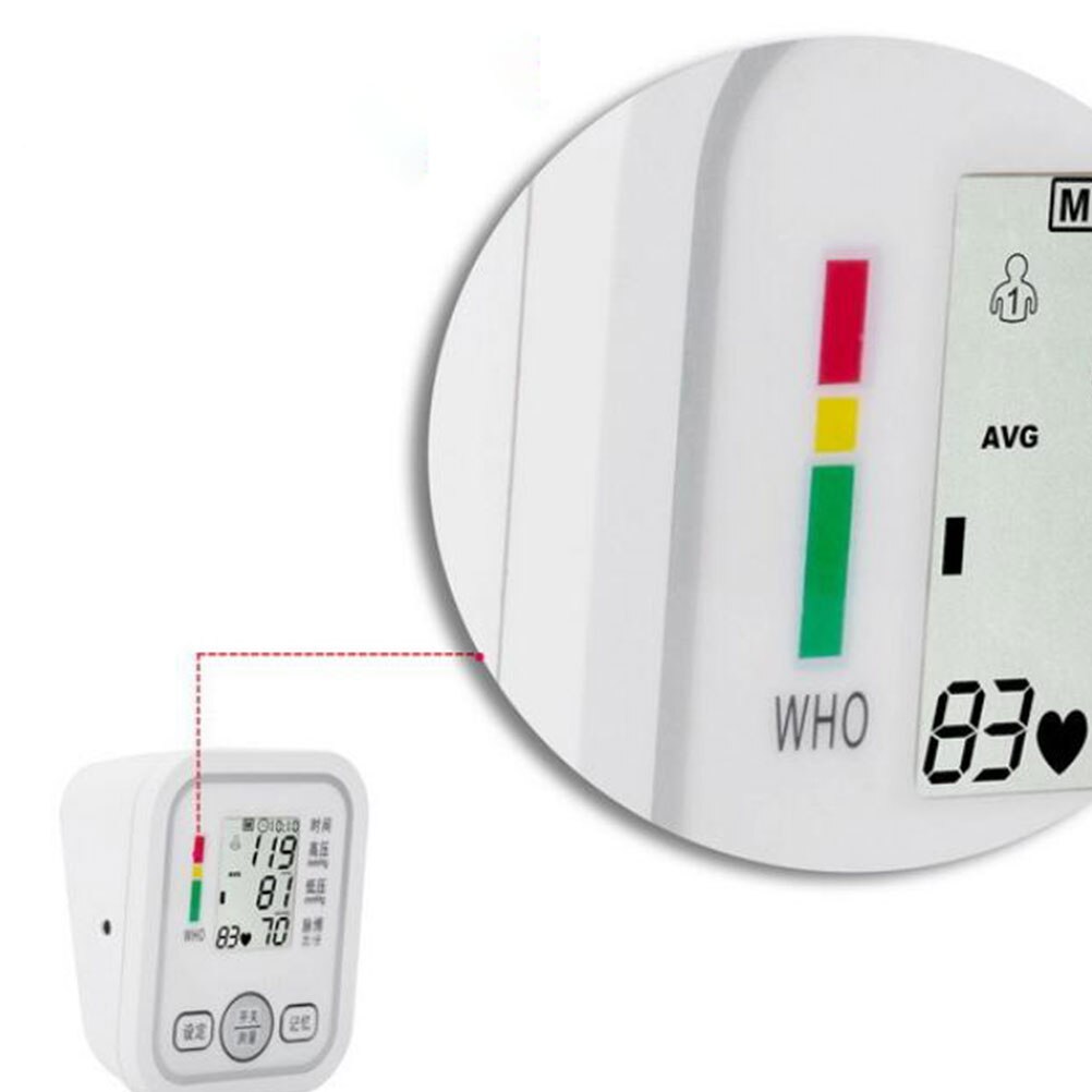 Electronic Blood Pressure Monitor Digital Arm Bloo... – Vicedeal Electronic Blood Pressure Monitor Digital Arm Bloo... – Vicedeal
