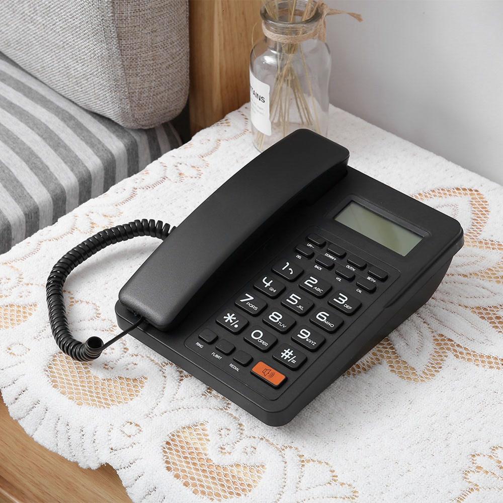 Caller ID Display Landline Phone Desktop Corded Wi... – Grandado